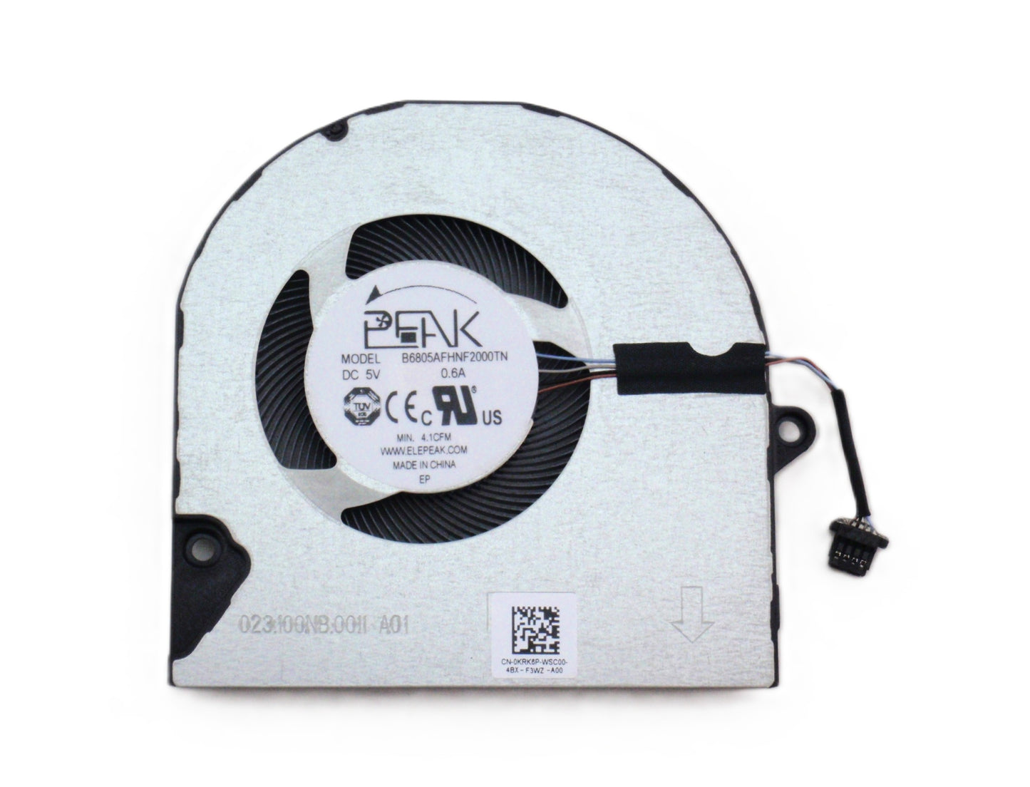 Dell CPU Cooling Fan Inspiron 5410 5415 5418 7410 7415 5510 5515 5518 ...